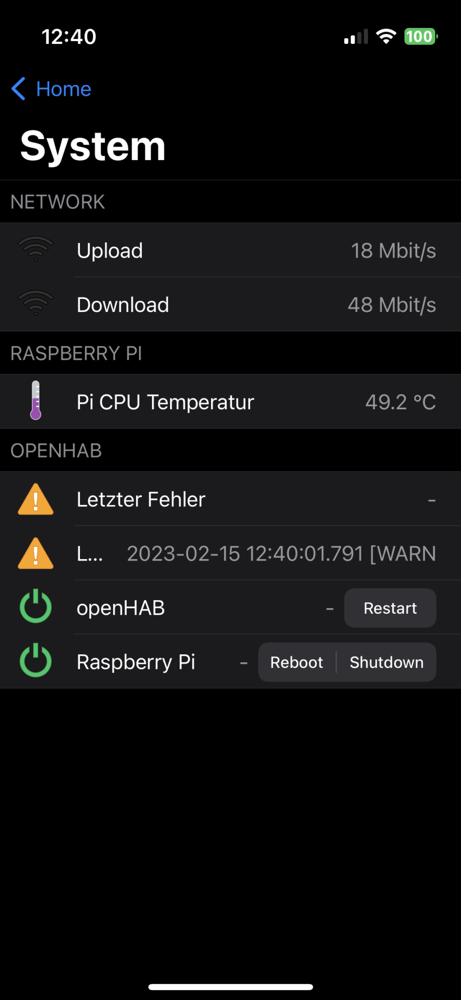 Raspberry Pi Reboot und Shutdown via openHAB - 360°Friends